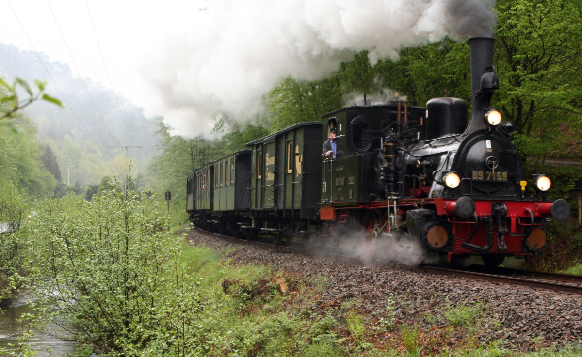 Museum Neustadt/Weinstraße – Kuckucksbähnel : Dampflokomotive 89 7159 ...